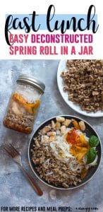 Mason Jar Meals: Easy Deconstructed Spring Roll - Carmy - Easy Healthy ...