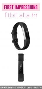 First Impressions: Fitbit Alta HR - Carmy - Run Eat Travel