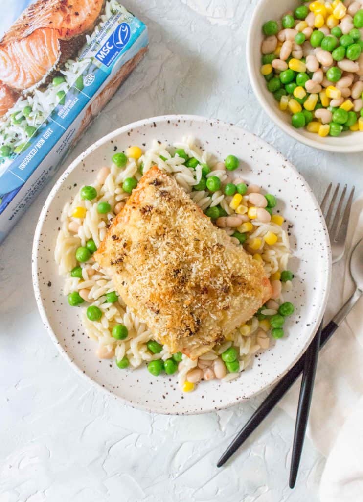 Hummus Crusted Salmon with Panko - Carmy - Easy Healthy-ish Recipes