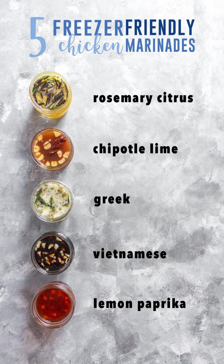 5 Easy Chicken Marinades - Carmy - Easy Healthy-ish Recipes