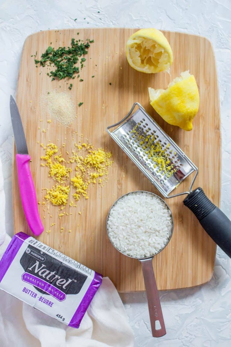 Lemon Garlic Rice - Carmy - Easy Healthy-ish Recipes