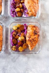 Doenjang (Soybean Paste) Chicken with Braised Potatoes - Carmy - Easy ...