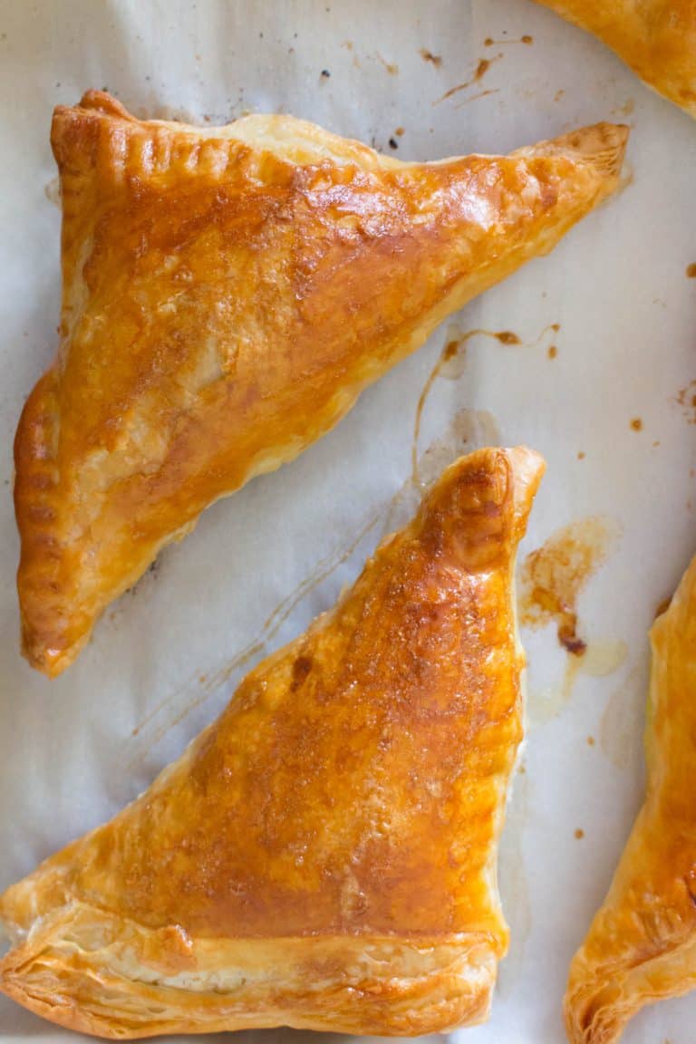 Freezer Friendly Spinach and Cheese Hand Pies - Carmy - Easy Healthy ...