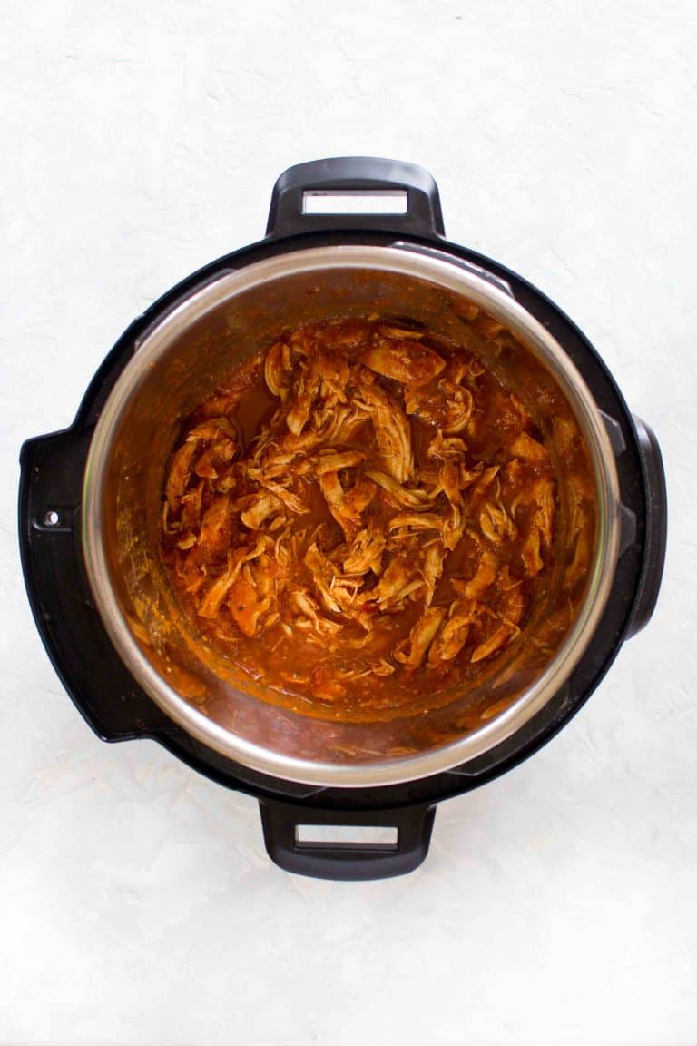 Instant Pot Chicken Tinga - Carmy - Easy Healthy-ish Recipes
