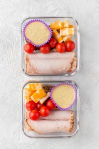 Deconstructed Turkey Sandwich Bento Box - Carmy - Easy Healthy-ish Recipes