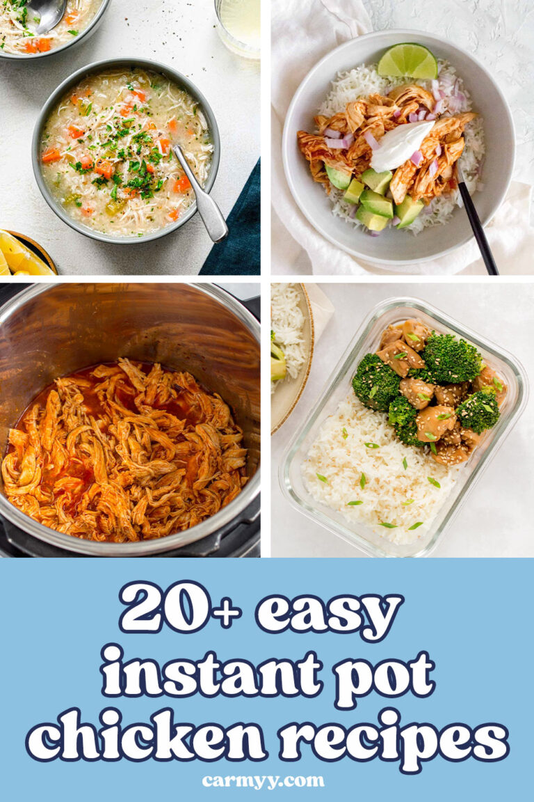 Easy Instant Pot Chicken Recipes - Carmy - Easy Healthy-ish Recipes