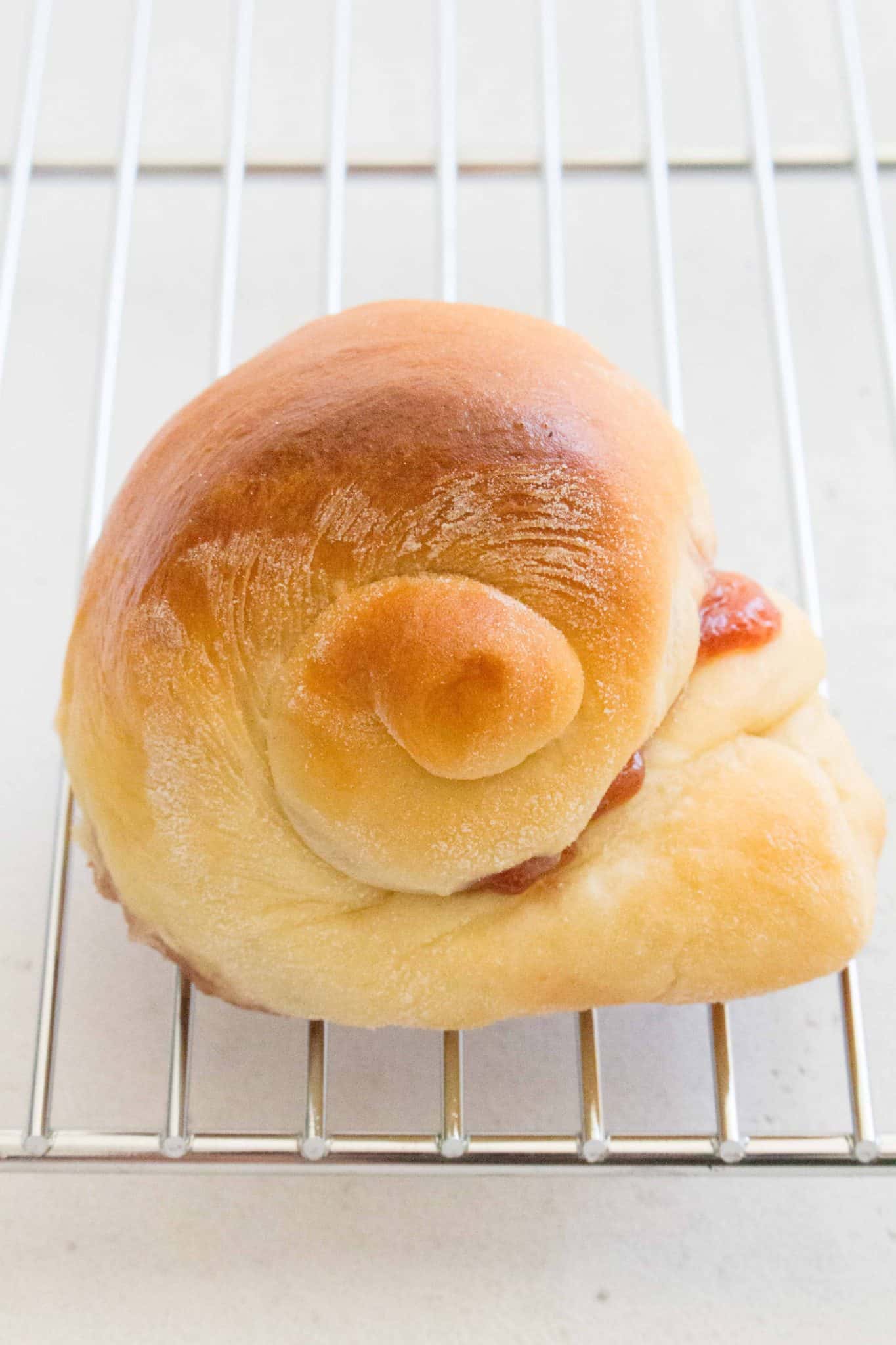Strawberry Swirl Japanese Milk Bread - Carmy - Easy Healthy-ish Recipes