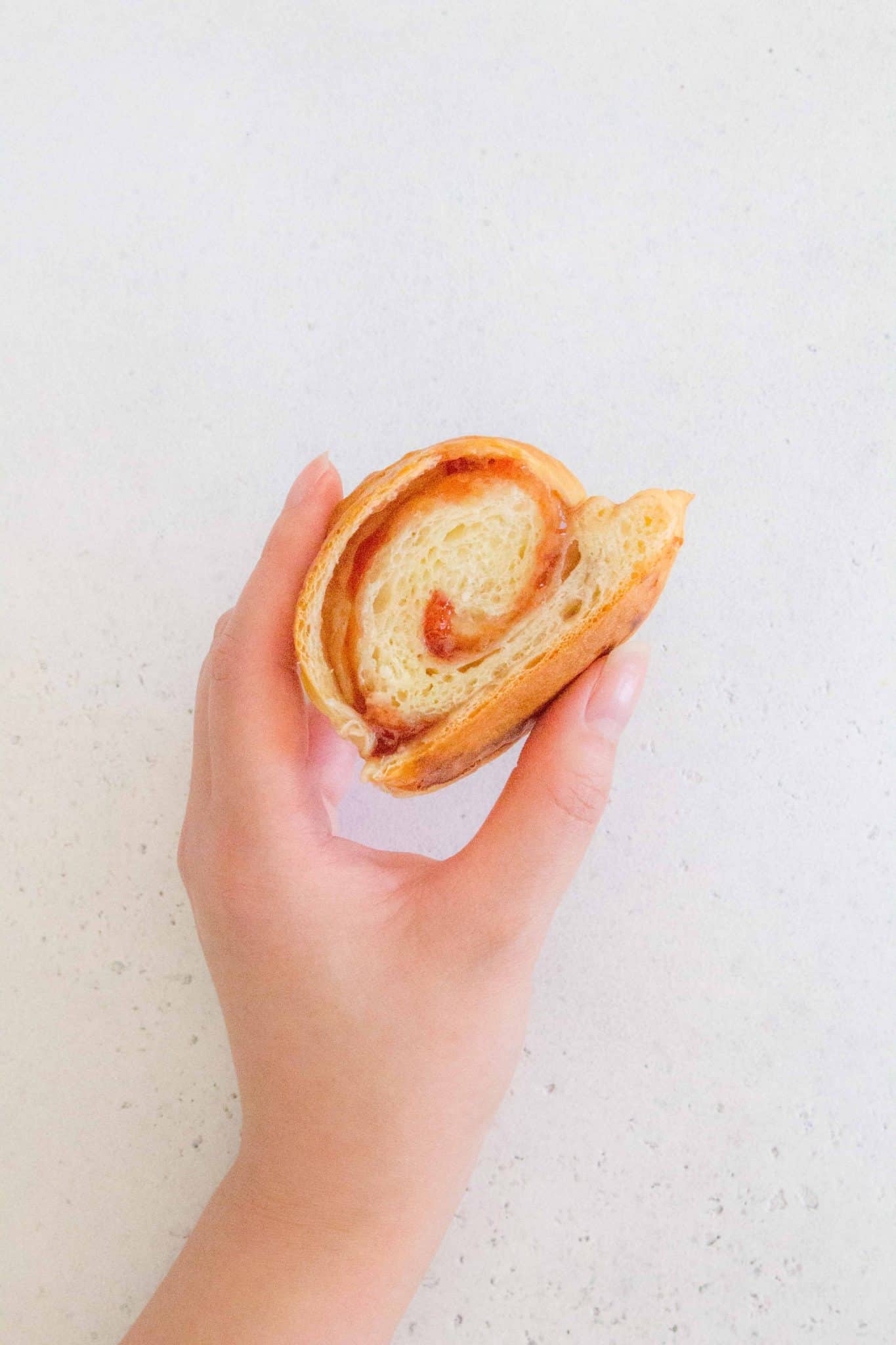 Strawberry Swirl Japanese Milk Bread - Carmy - Easy Healthy-ish Recipes