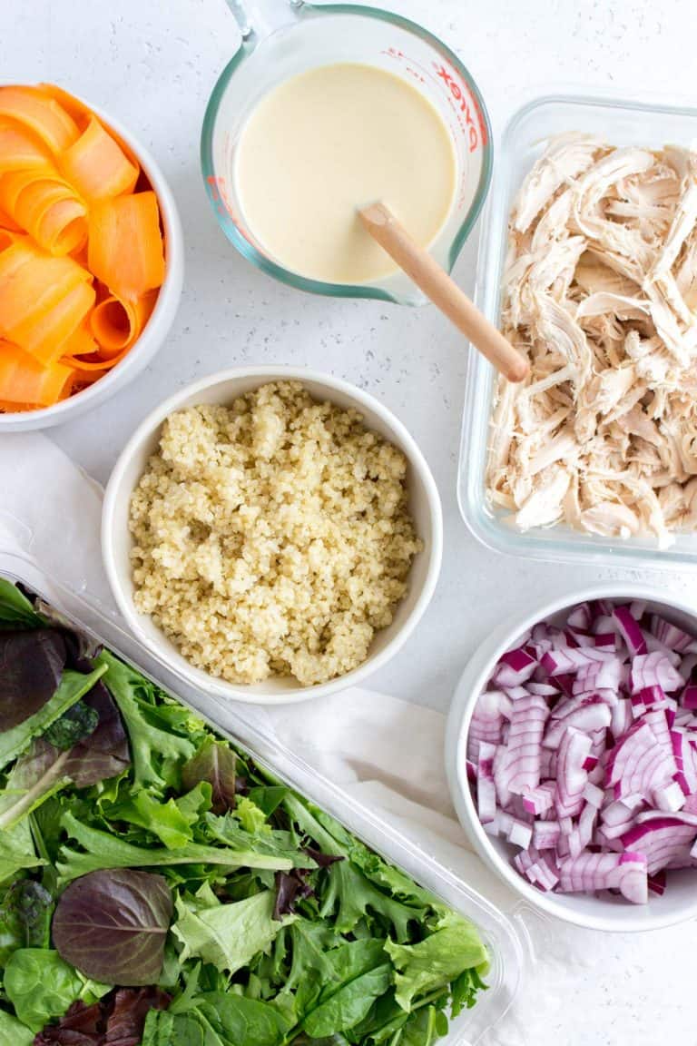 Easy Hummus Salad Dressing | Use Up Your Leftover Hummus!