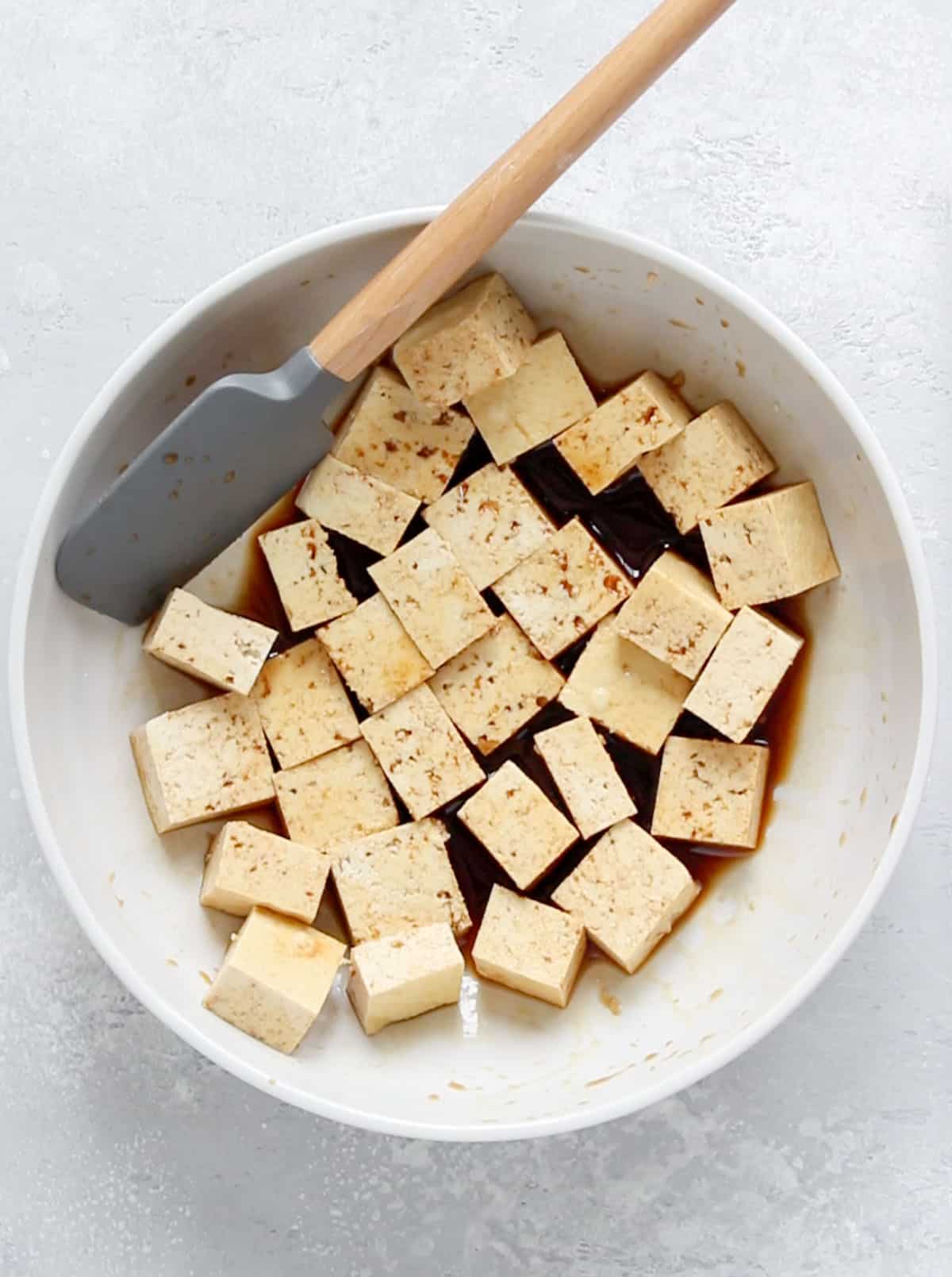 Maple Soy Tofu Meal Prep | Meatless Meal Prep