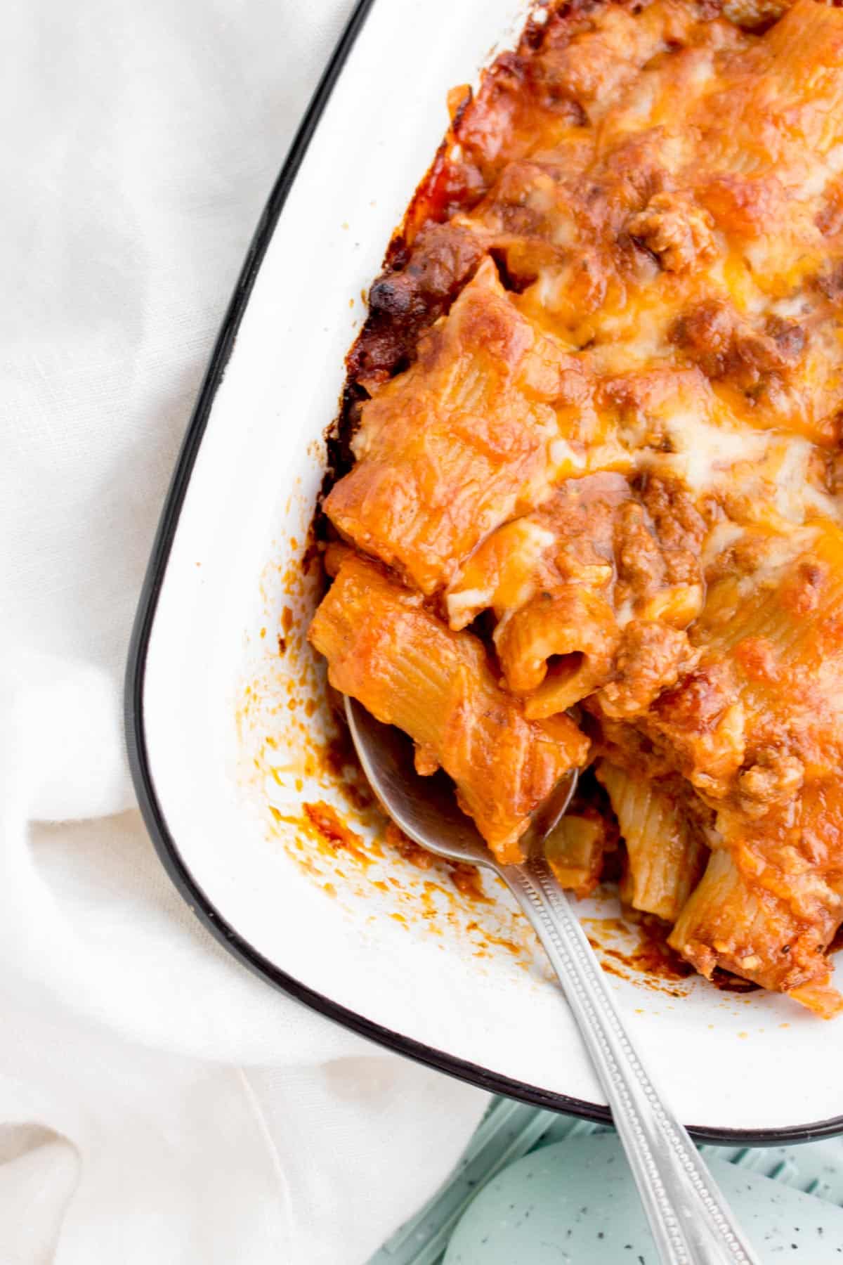 Individual Freezer Tomato Pesto Beef Pasta | Freezer Meal for One