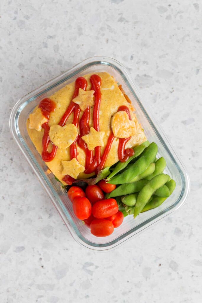 Omurice Bento | Ketchup Fried Rice Meal Prep