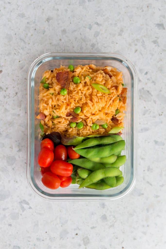 Omurice Bento | Ketchup Fried Rice Meal Prep