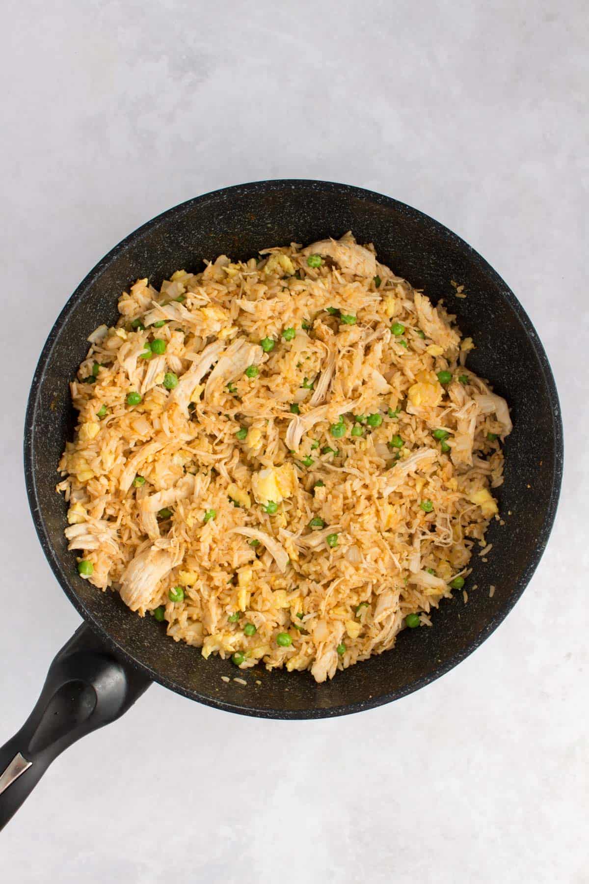 Sriracha Fried Rice | Quick Dinner + Meal Prep + Freezer Friendly