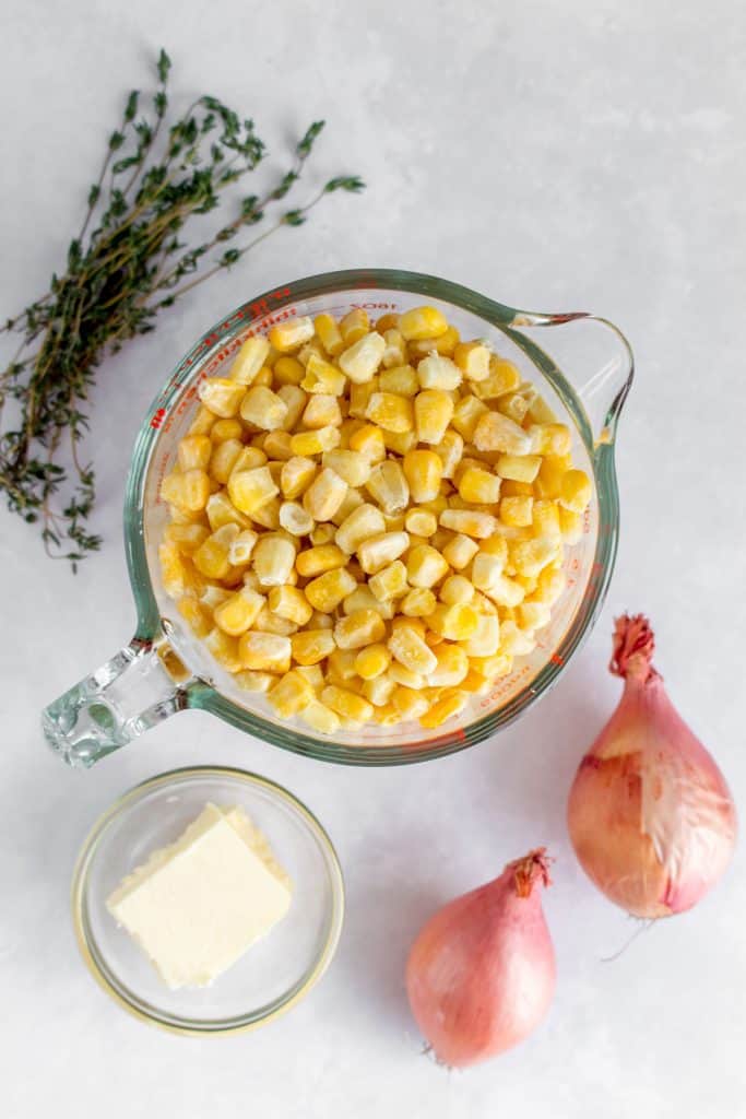 Sautéed Corn and Shallots | Fresh or Frozen Corn | Easy Side Dish