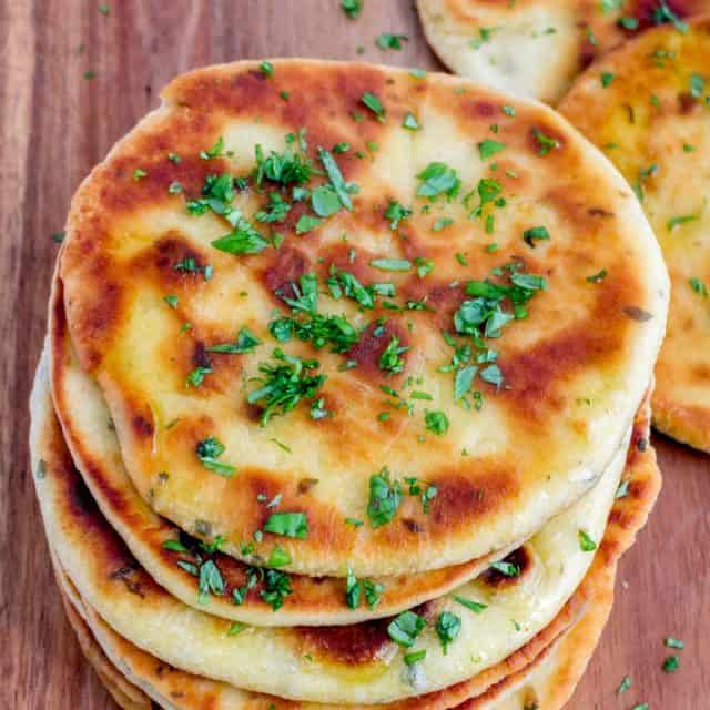 Homemade Flatbread | Easy and Freezer Friendly Flatbread