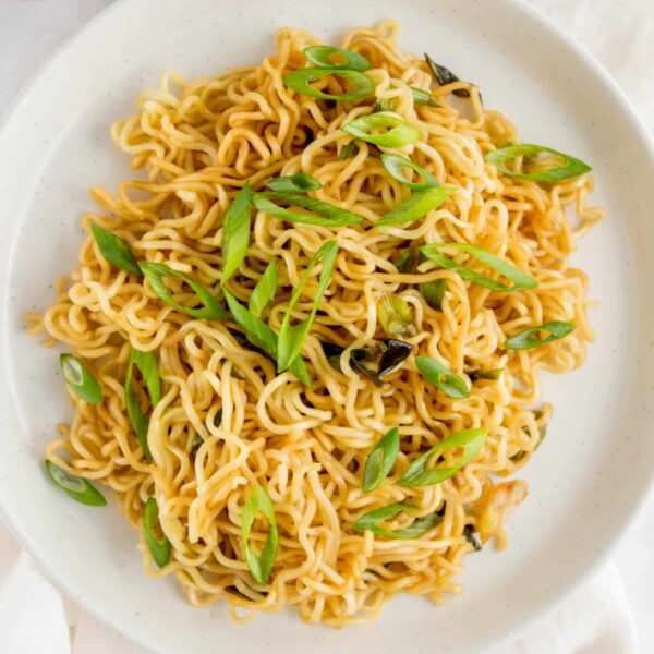 Garlic Scallion Noodles | Easy Scallion Oil Noodles