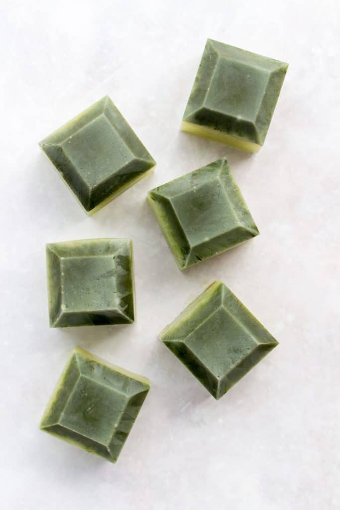 Matcha Ice Cubes - Carmy - Easy Healthy-ish Recipes