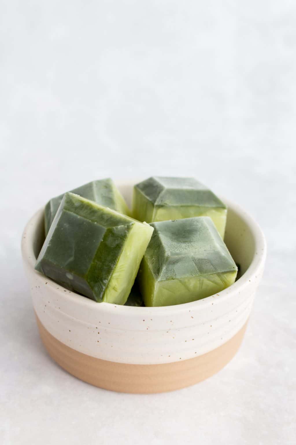 Matcha Ice Cubes - Carmy - Easy Healthy-ish Recipes