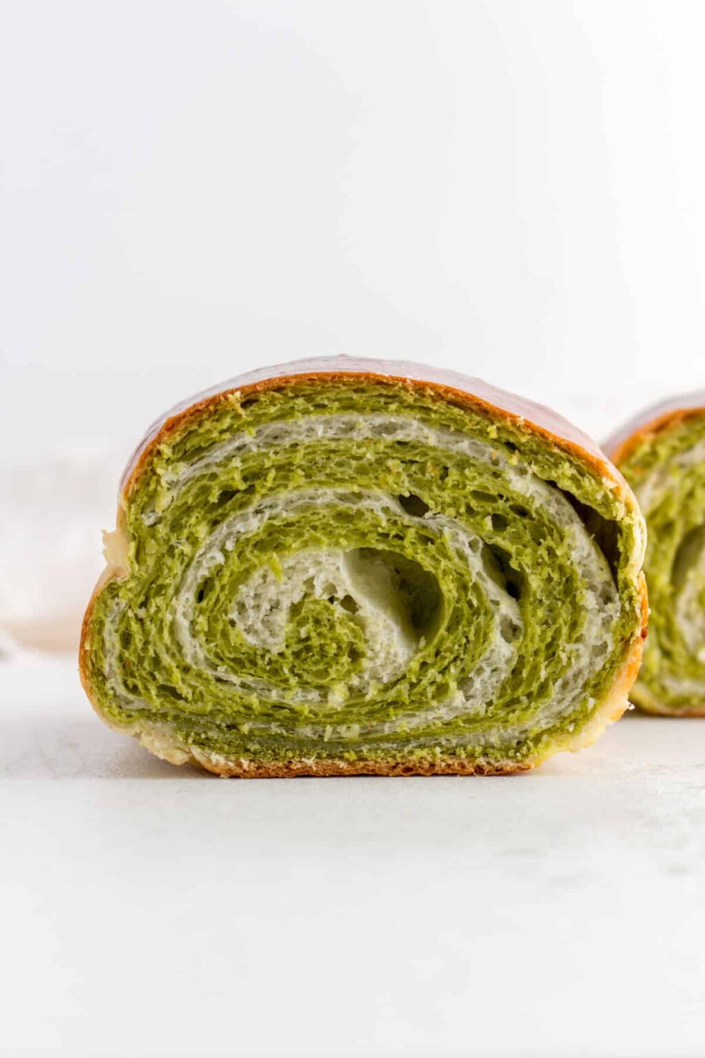 Matcha Swirl Milk Bread | Makes Two Loaves of Matcha Bread!