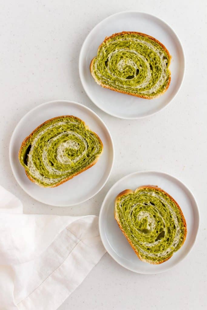 Matcha Swirl Milk Bread | Makes Two Loaves of Matcha Bread!