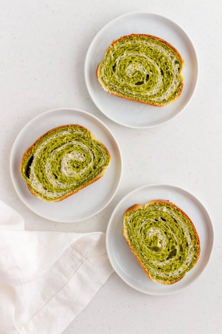Matcha Swirl Milk Bread | Makes Two Loaves of Matcha Bread!
