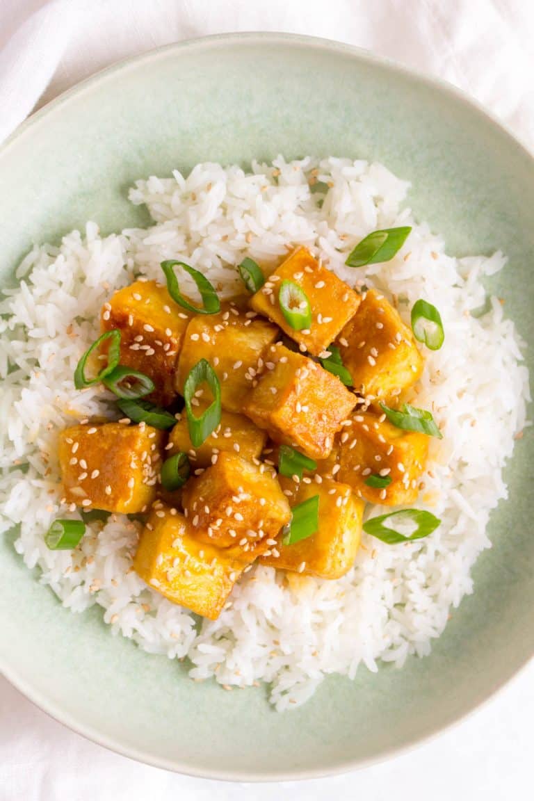 Easy Crispy Orange Tofu | Plant-Based Orange Chicken