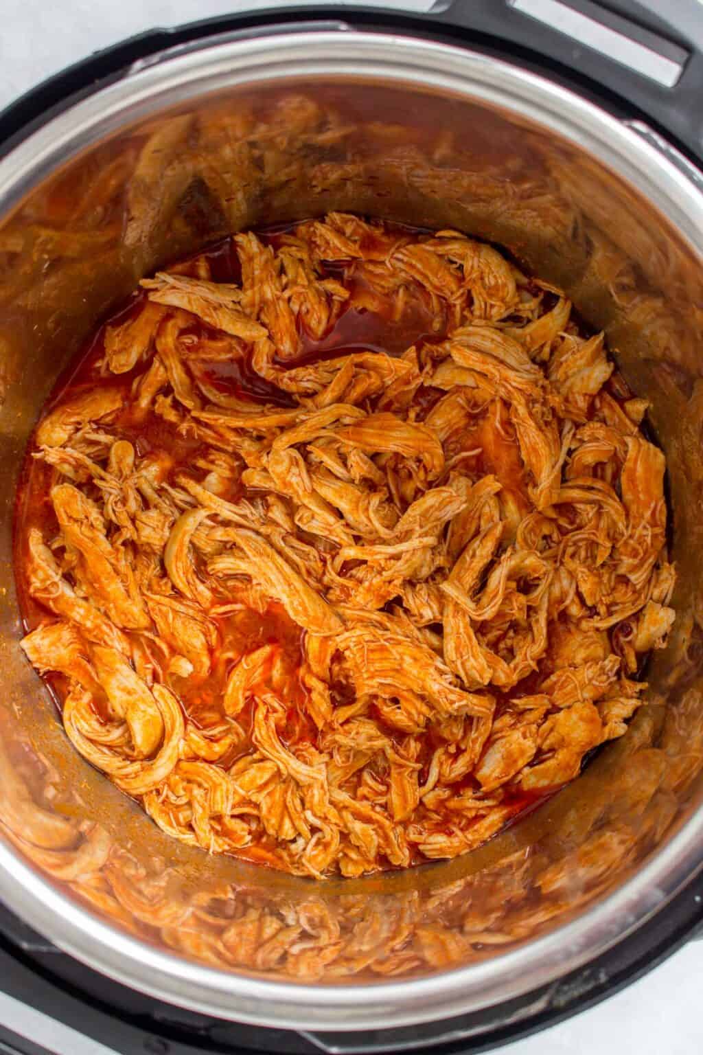 Instant Pot Buffalo Chicken - Carmy - Easy Healthy-ish Recipes