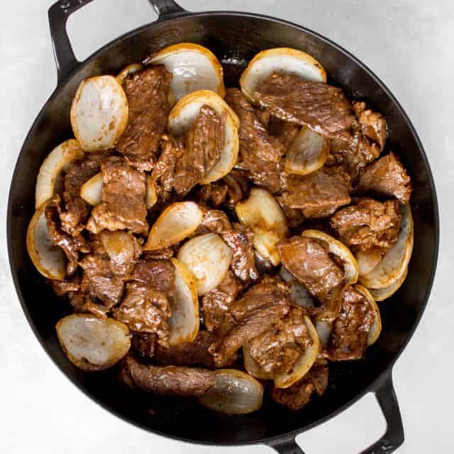 Beef and Onion Stir Fry - Carmy - Easy Healthy-ish Recipes