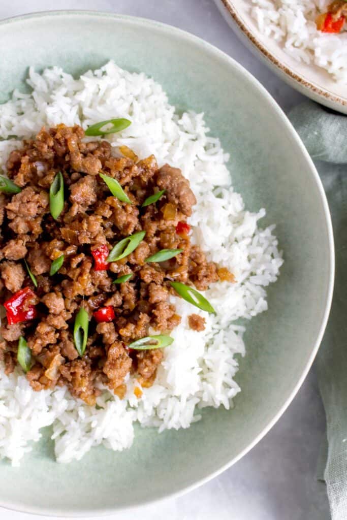 Vietnamese Ground Pork Bowls - Carmy - Easy Healthy-ish Recipes