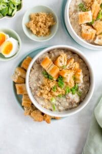 Beef Congee (Jook/粥) - Carmy - Easy Healthy-ish Recipes