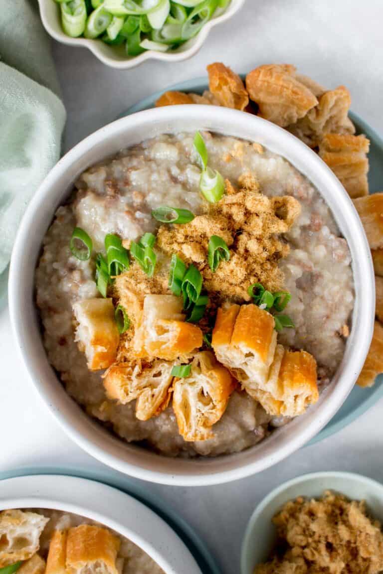 Beef Congee (Jook/粥) - Carmy - Easy Healthy-ish Recipes
