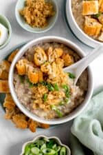 Beef Congee (Jook/粥) - Carmy - Easy Healthy-ish Recipes