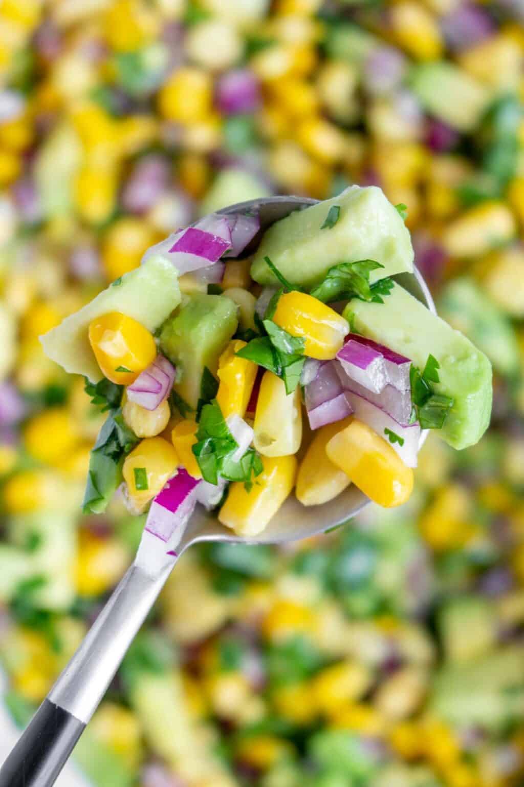 Avocado Corn Salsa - Carmy - Easy Healthy-ish Recipes