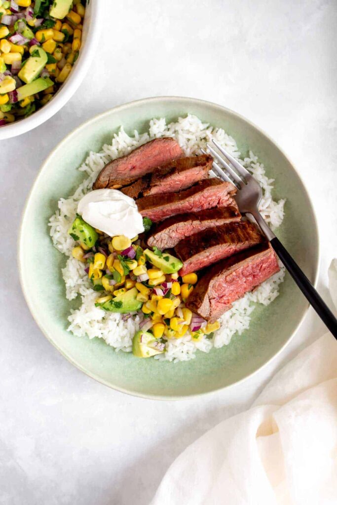 Easy Steak Bowl - Carmy - Easy Healthy-ish Recipes
