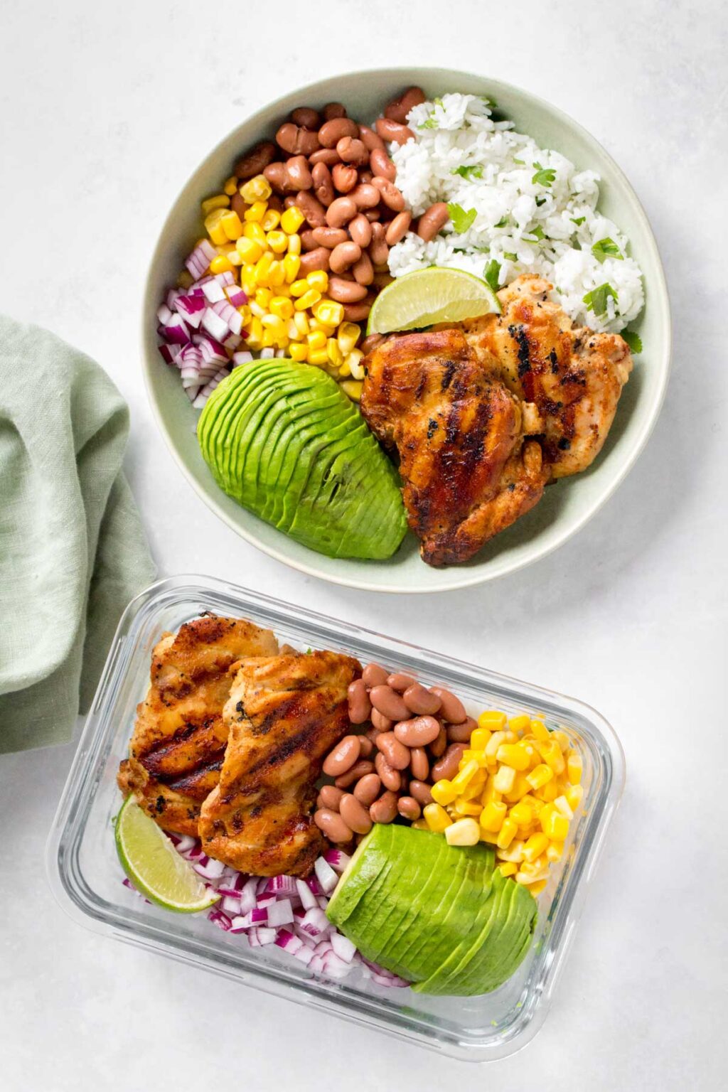 Cilantro Lime Chicken Bowls - Carmy - Easy Healthy-ish Recipes