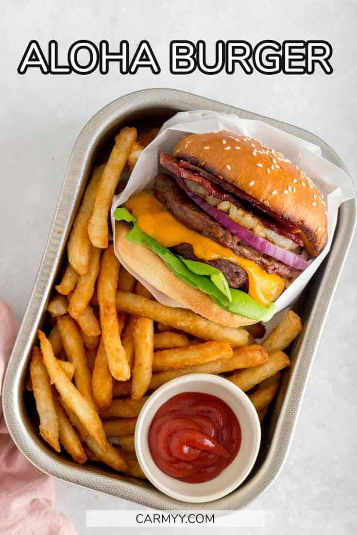 Aloha Burger (Jollibee Copycat) - Carmy - Easy Healthy-ish Recipes