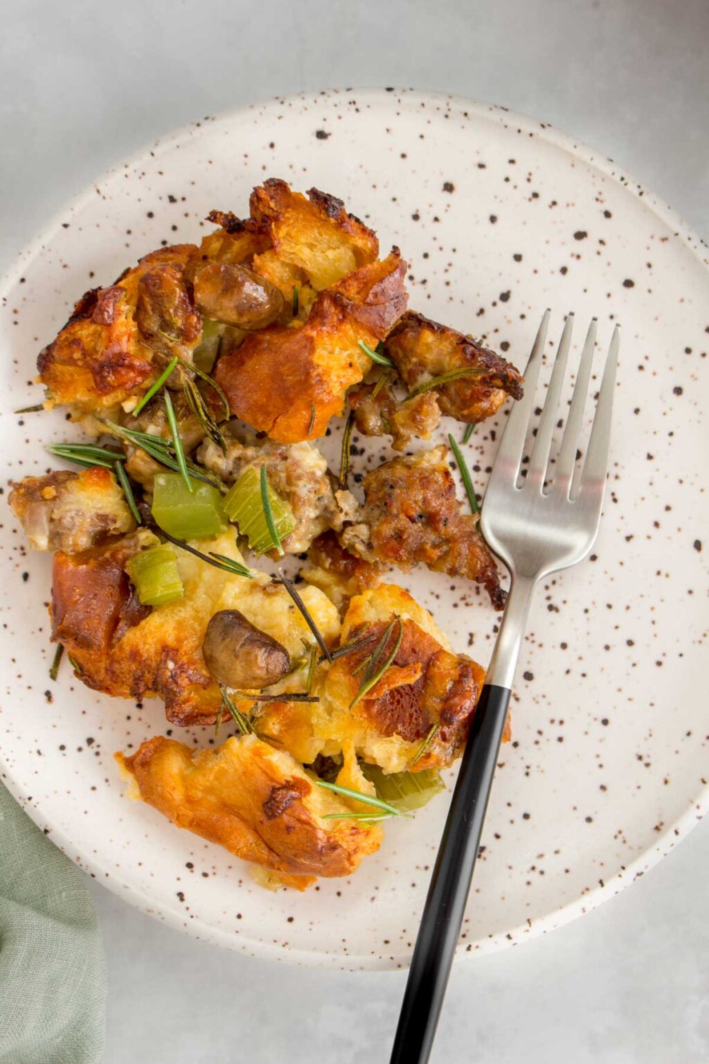 Brioche Stuffing with Rosemary and Sausage | Easy Healthy-ish Recipes