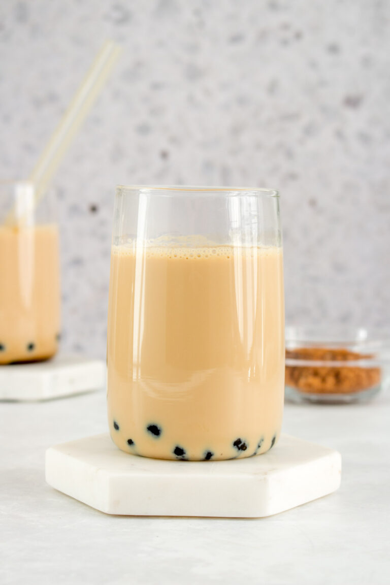 Brown Sugar Milk Tea (Milk Tea Boba) - Carmy - Easy Healthy-ish Recipes