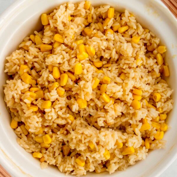 Japanese Corn Rice - Carmy - Easy Healthy-ish Recipes