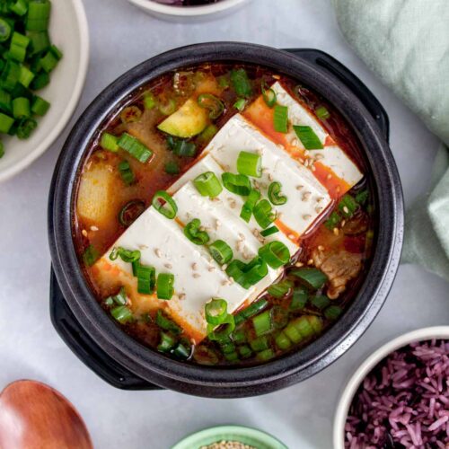 Doenjang Jjigae (Korean Soybean Paste Stew) - Carmy - Easy Healthy-ish ...