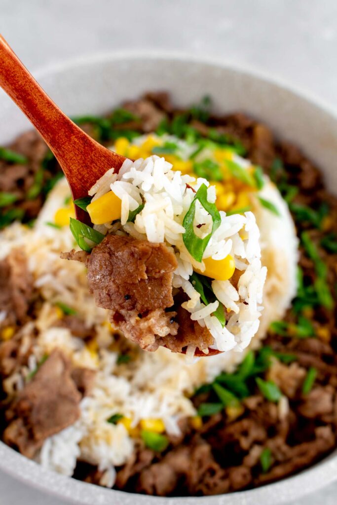 Beef Pepper Rice (Pepper Lunch Inspired) - Easy Healthy-ish Recipes