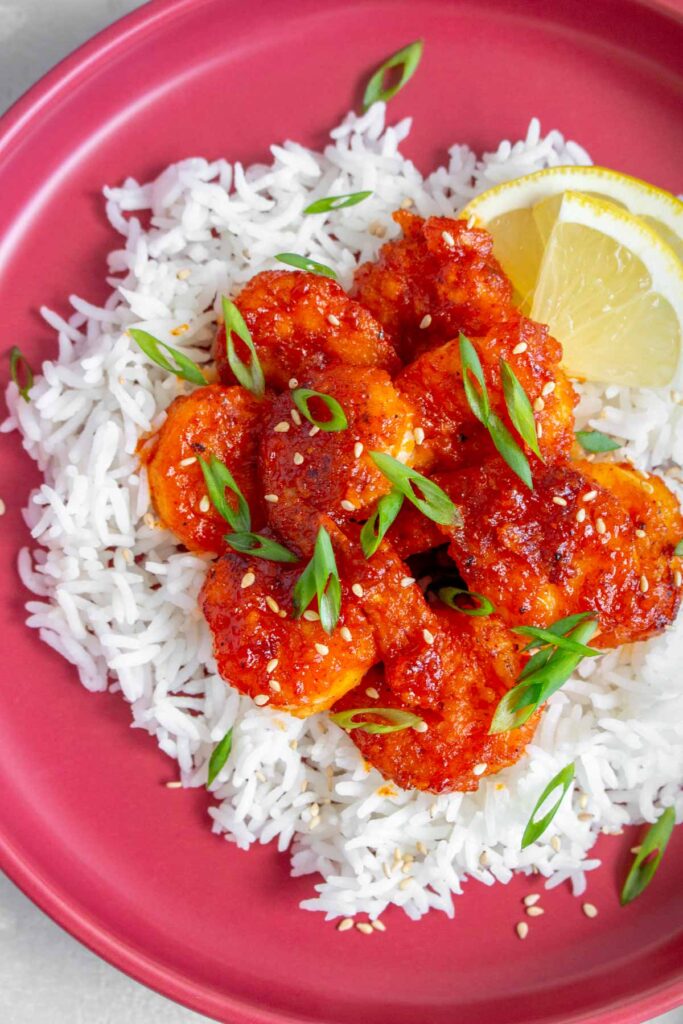 Gochujang Honey Shrimp - Carmy - Easy Healthy-ish Recipes