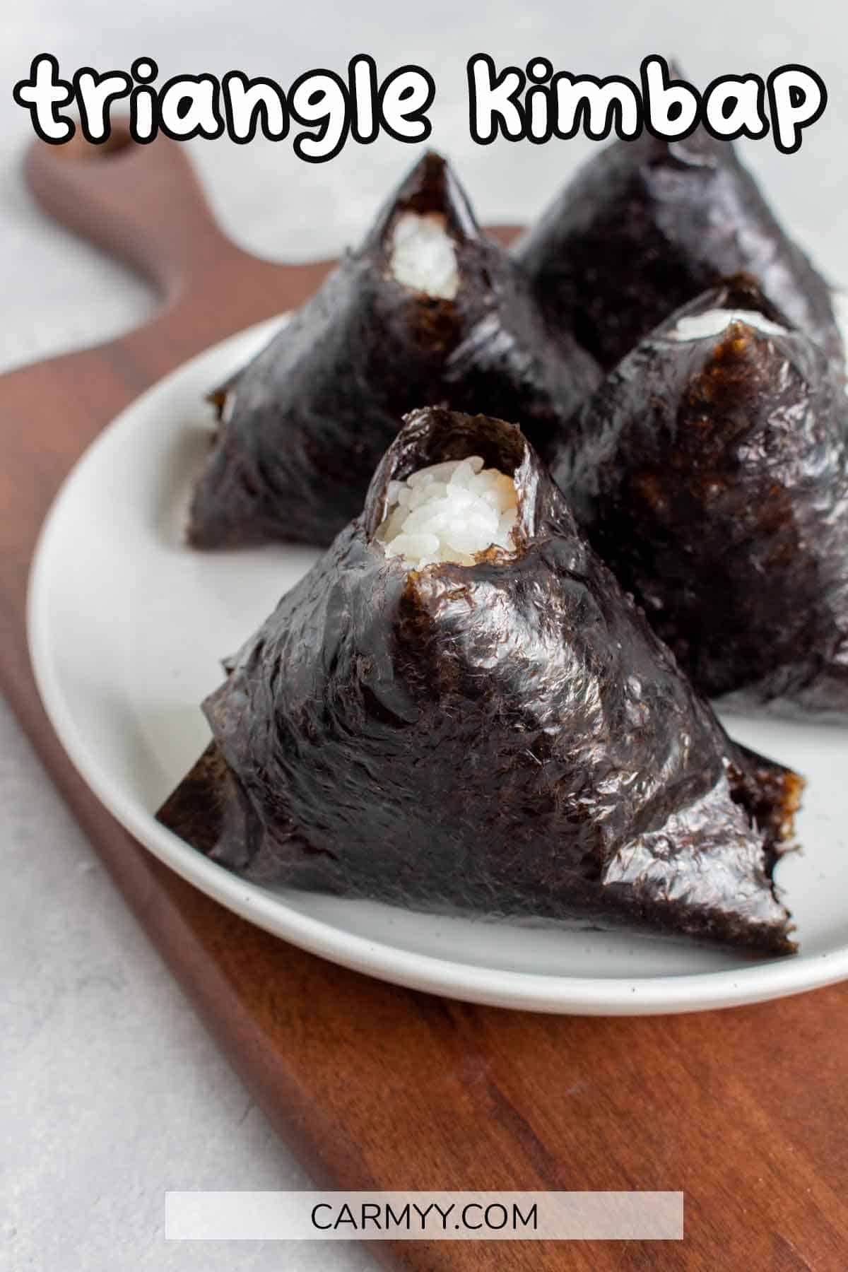 Triangle Kimbap - Carmy - Easy Healthy-ish Recipes