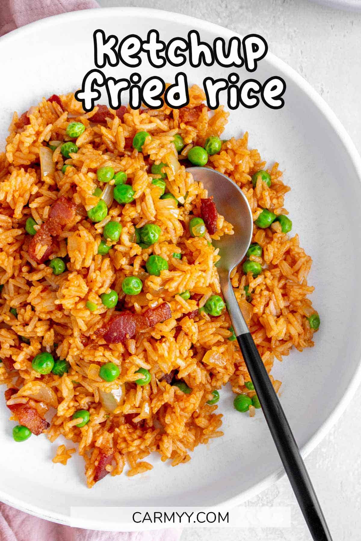 Ketchup Fried Rice - Carmy - Easy Healthy-ish Recipes
