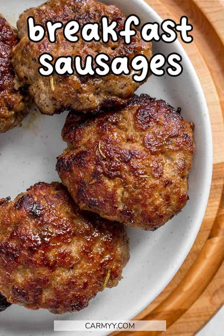 Homemade Breakfast Sausages (Freezer Friendly)