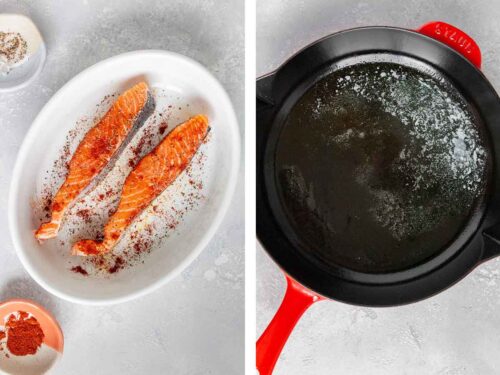 Pan Seared Salmon - Carmy - Easy Healthy-ish Recipes