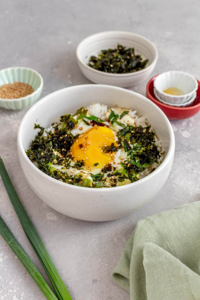 Scallion Gyeran Bap - Carmy - Easy Healthy-ish Recipes