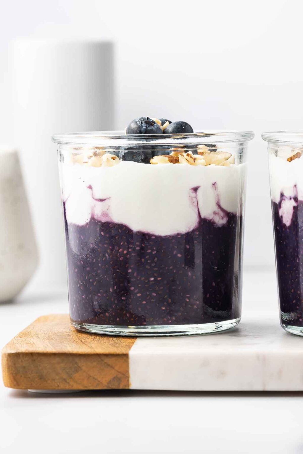 Blueberry Chia Pudding - Carmy - Easy Healthy-ish Recipes