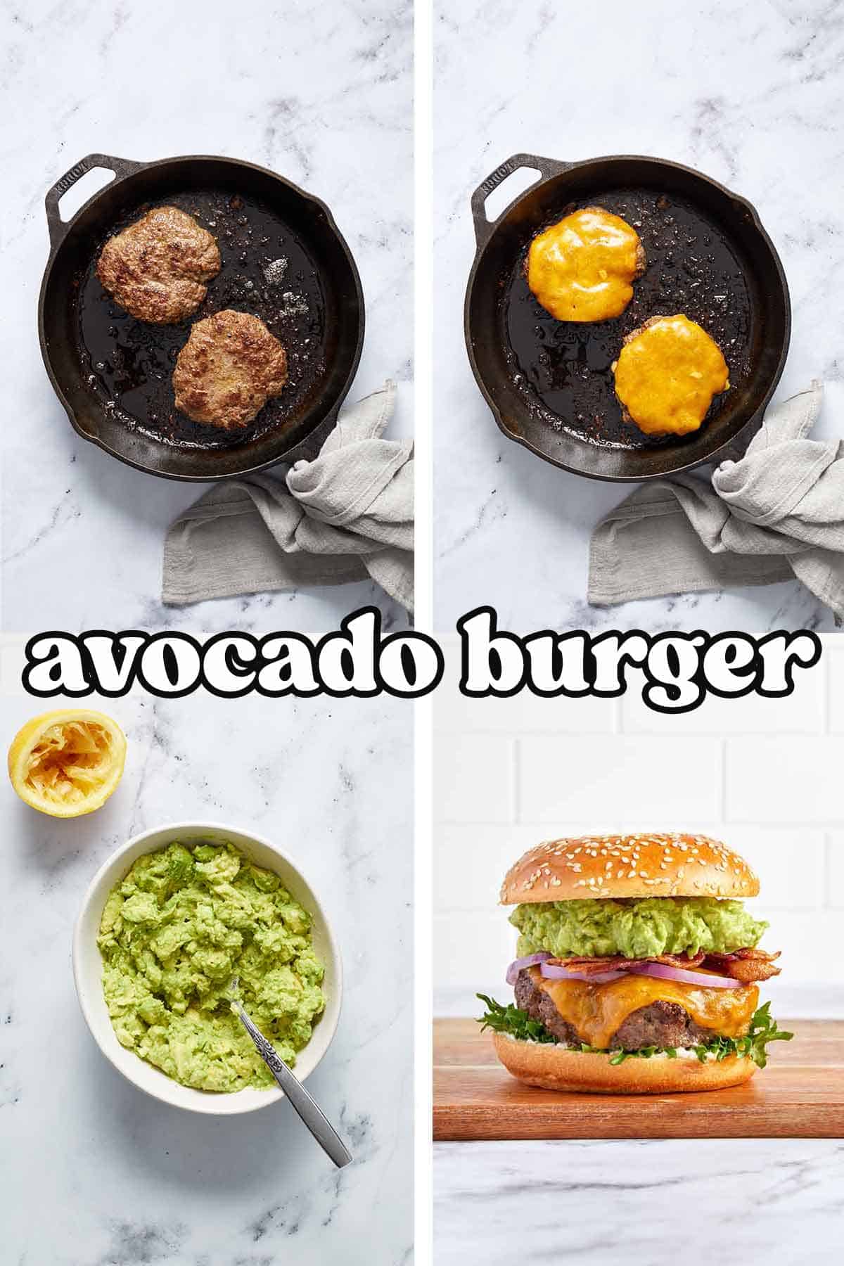Avocado Burger - Carmy - Easy Healthy-ish Recipes